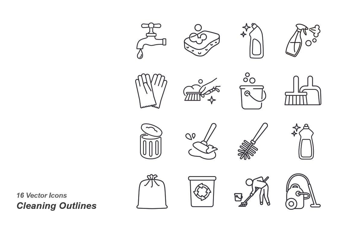 Cleaning Outlines, an Icon by Jisun Park