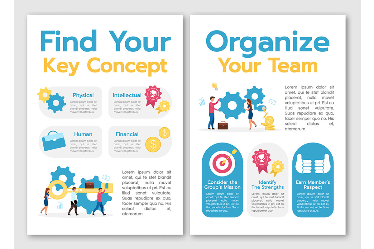 Business models brochure template, a Brochure Template by IMG visuals ...