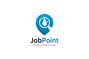 Job Point Logo, a Branding & Logo Template by XpertgraphicD