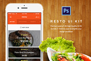 Food & Resto UI Kit, a Templates & Theme by UICreative | Creative Market