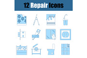 Repair Icon Set, an Outline Icon by Pavel Vectors