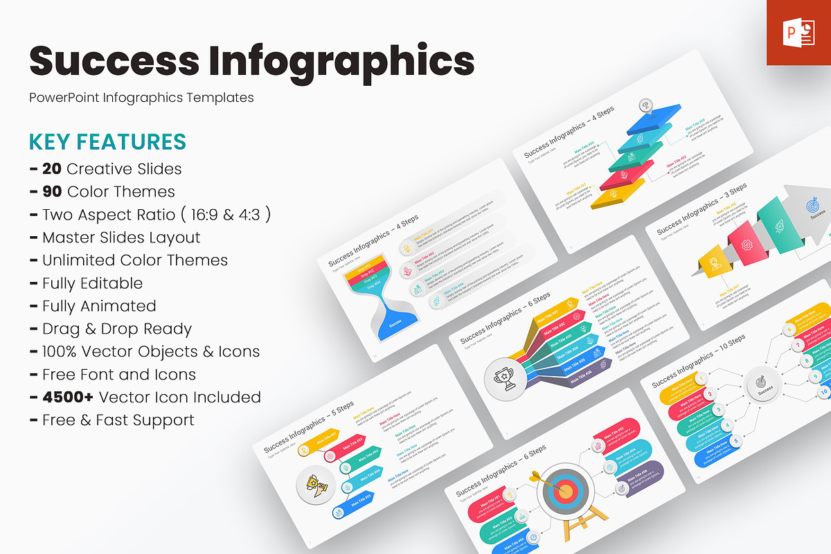 Success Infographics PowerPoint
