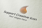 Support Creative Icon Logo, a Branding & Logo Template by BdThemes