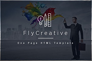 FlyCreative - One Page HTML Template, a HTML Template by FlyTemplates.com