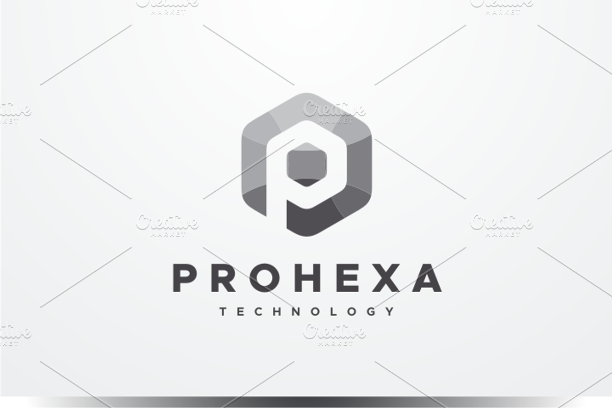 Pro Hexa - Letter P Logo, a Branding & Logo Template by yopie ...