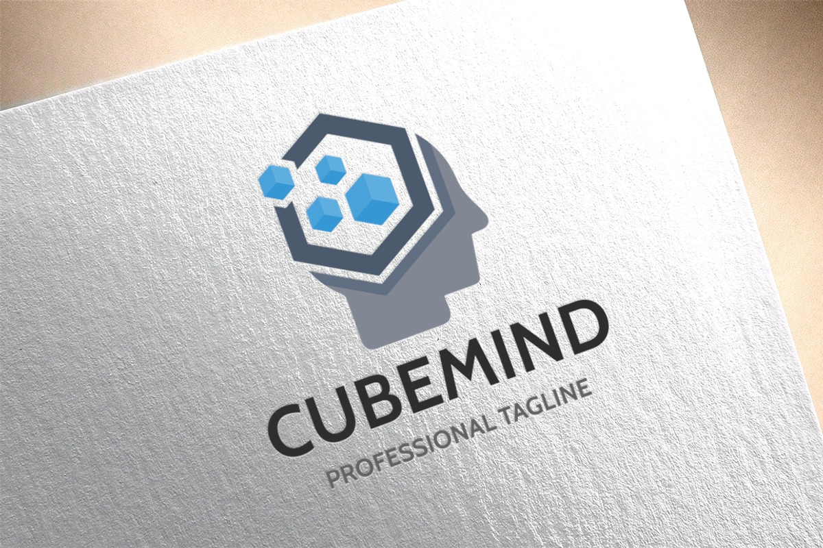 Cube Mind Logo, a Branding & Logo Template by Design_Planet