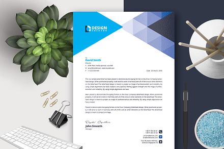 Letterhead, a Templates & Theme by Design_Creator