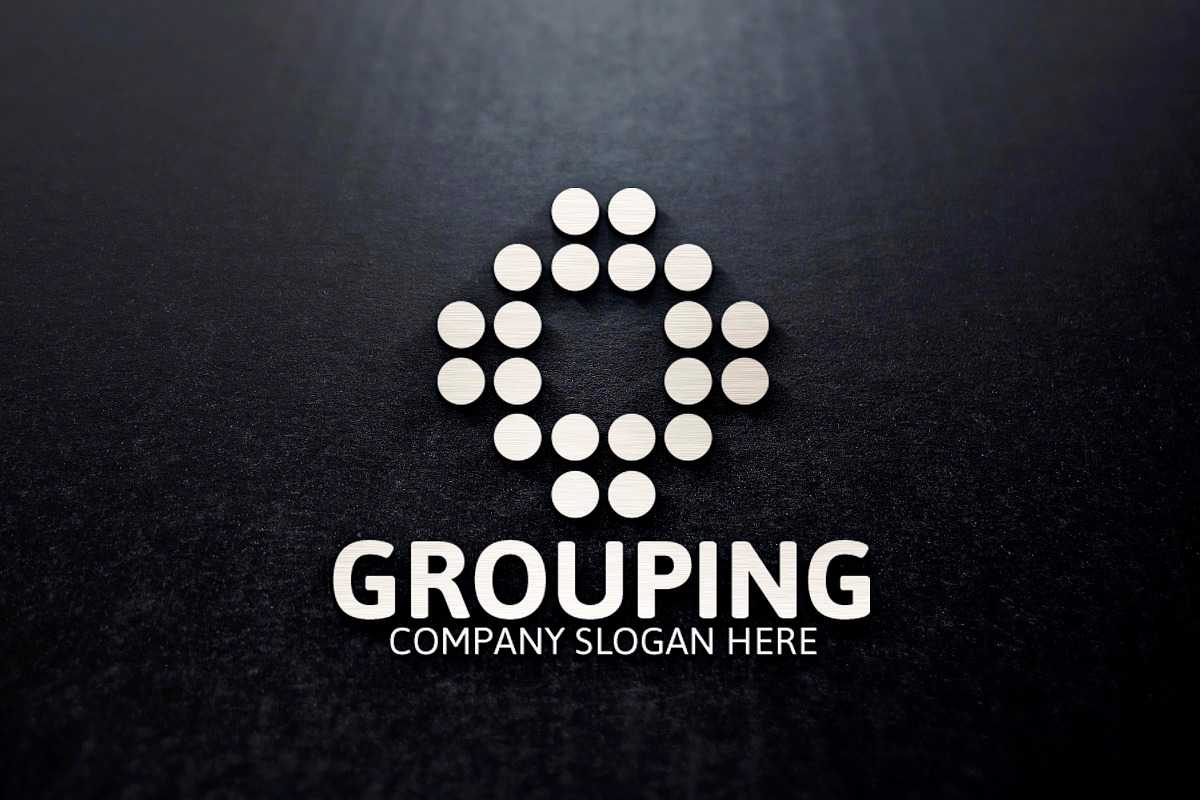 Grouping Logo, a Branding & Logo Template by Josuf Media