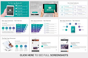 Mobile Apps PowerPoint Template, a Presentation Template by SlideSalad