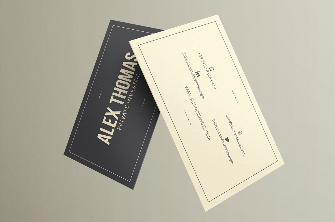 Executive Business Card, a Business Card Template by Marvel