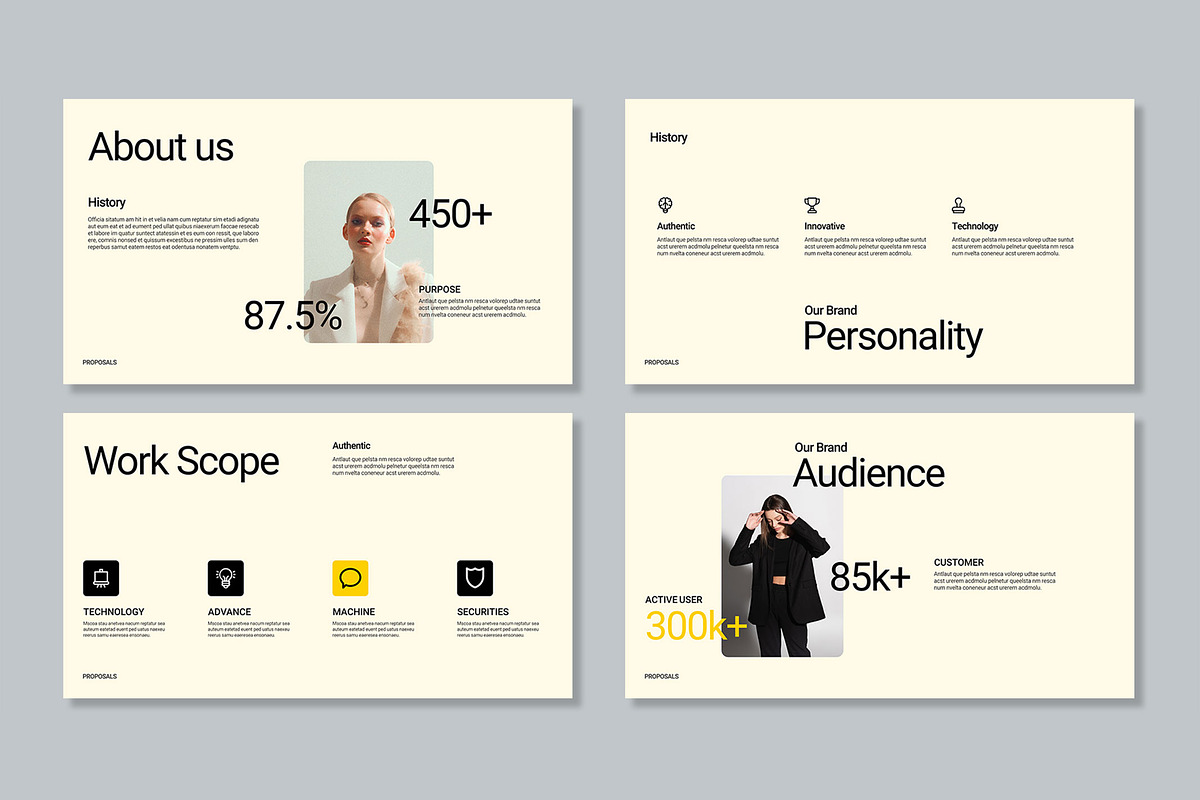 Brand Proposal Presentation Template