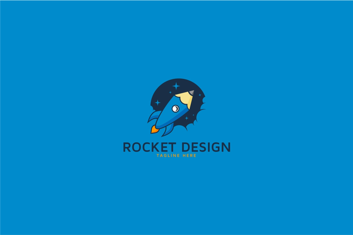 Rocket Art Design Logo Template, a Branding & Logo Template by ...