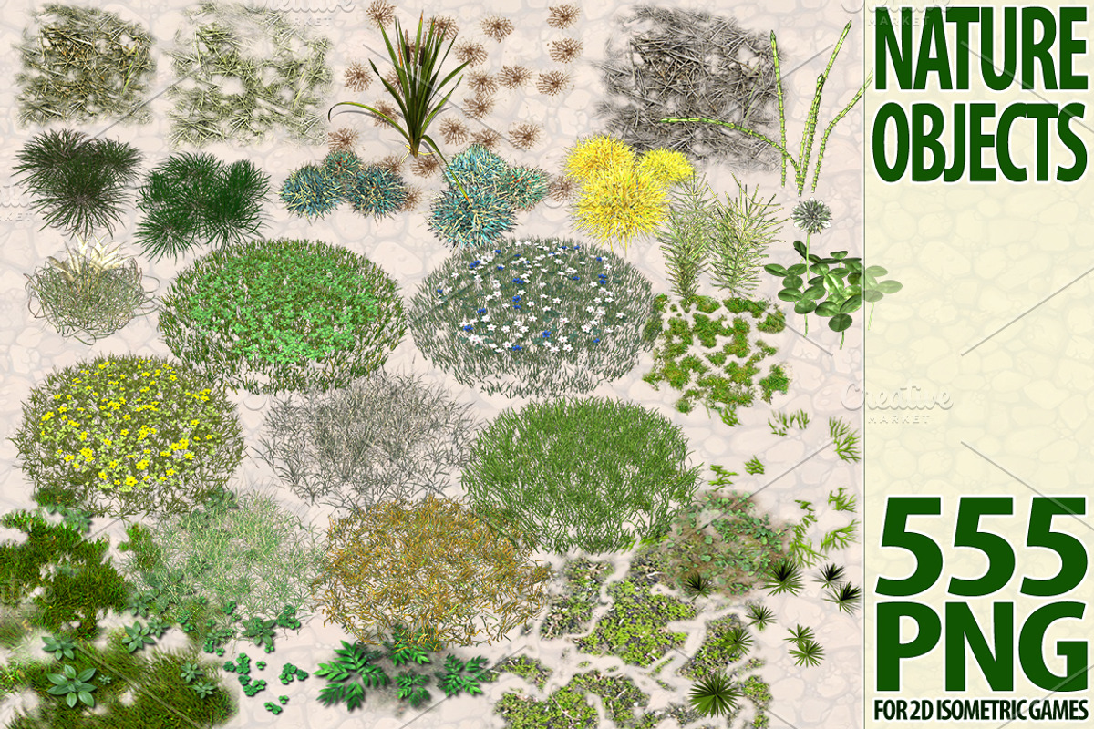 Nature Objects, an Object Graphic by Beatheart Creative Studio