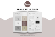 Brand Style Guide Canva Template