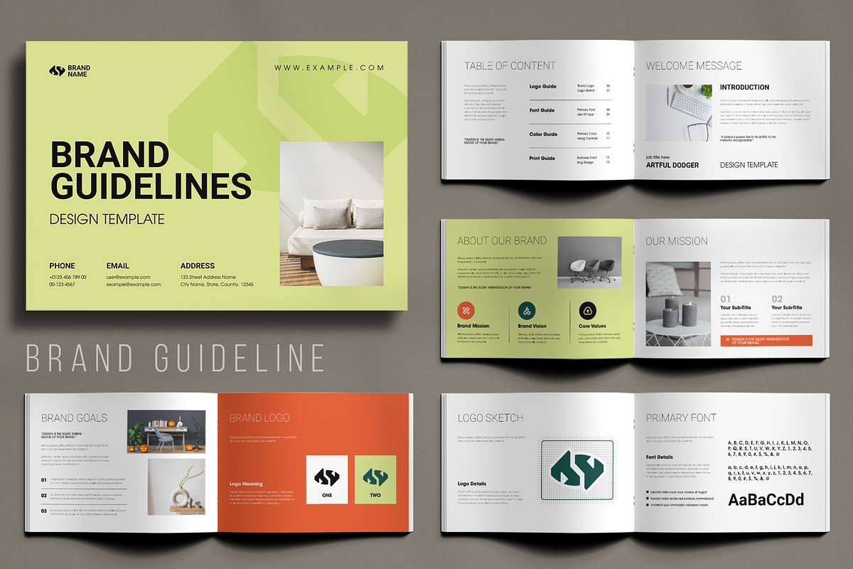 Modern Brand Identity Guideline