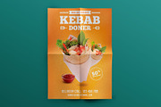 Doner Kebab Flyer, a Flyer Template by Rafoz