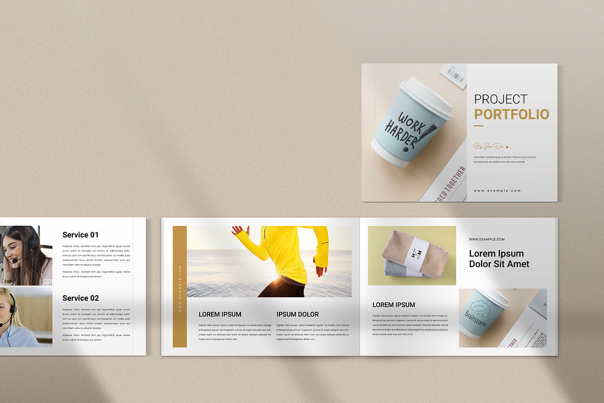 Project Portfolio Template, a Templates & Theme by evgenystudio