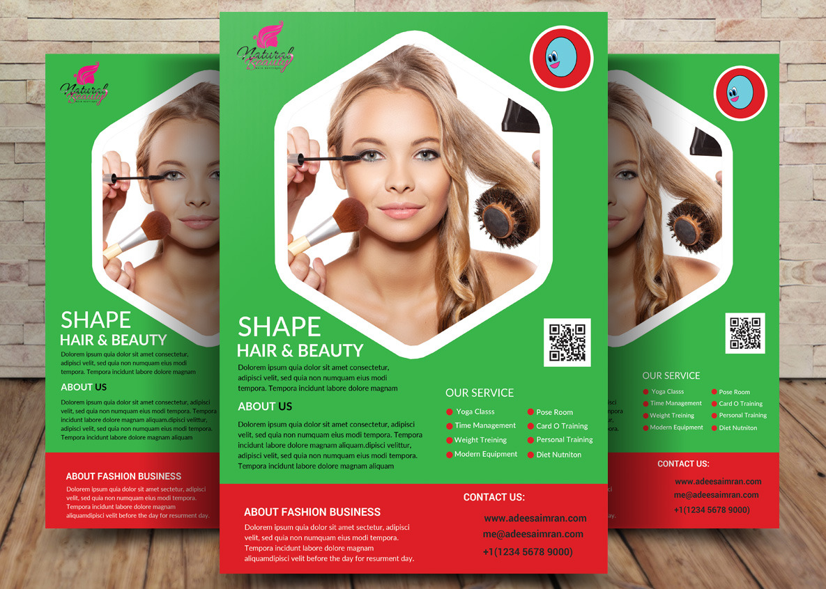 Beauty Flyer, a Flyer Template by graphicforest