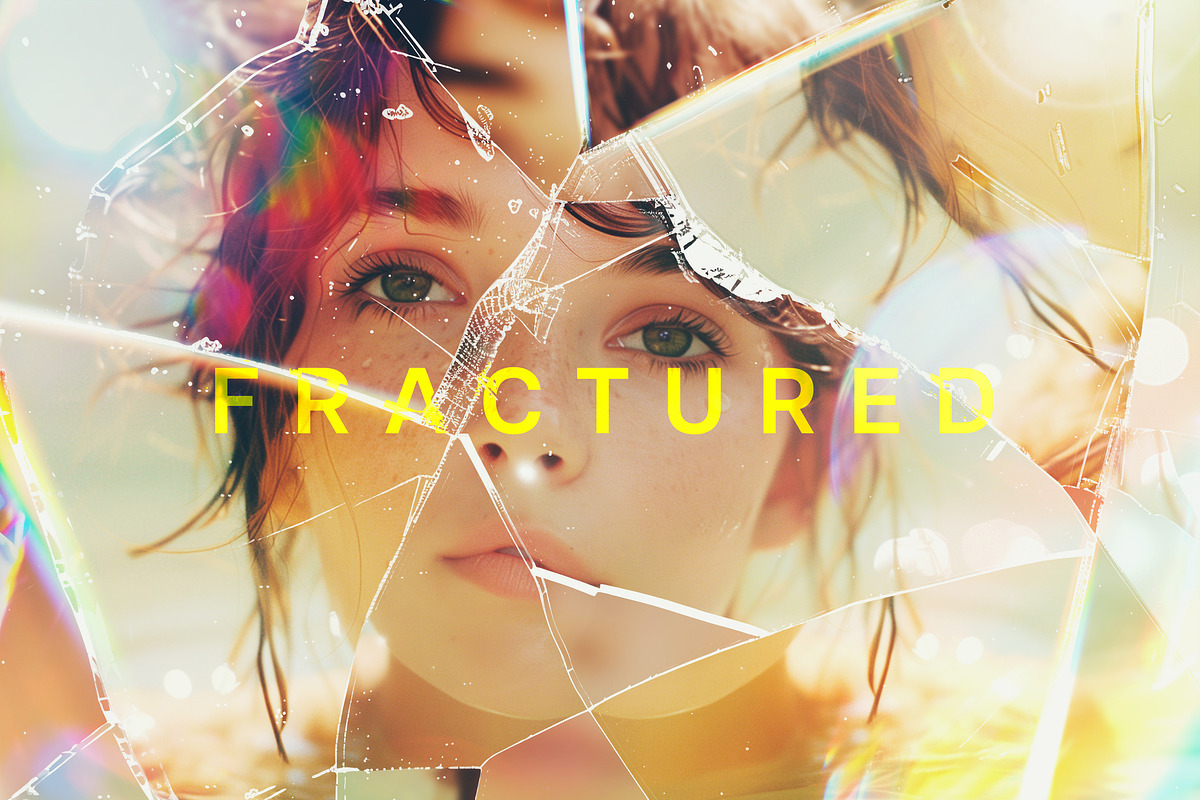 Fractured Glass Pieces Photo Effect, a Layer Style Add-On by Design Squad