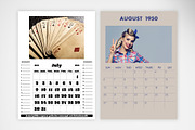 2023 Retro Reusable Calendars Layout, a Stationery Template by McLittle ...