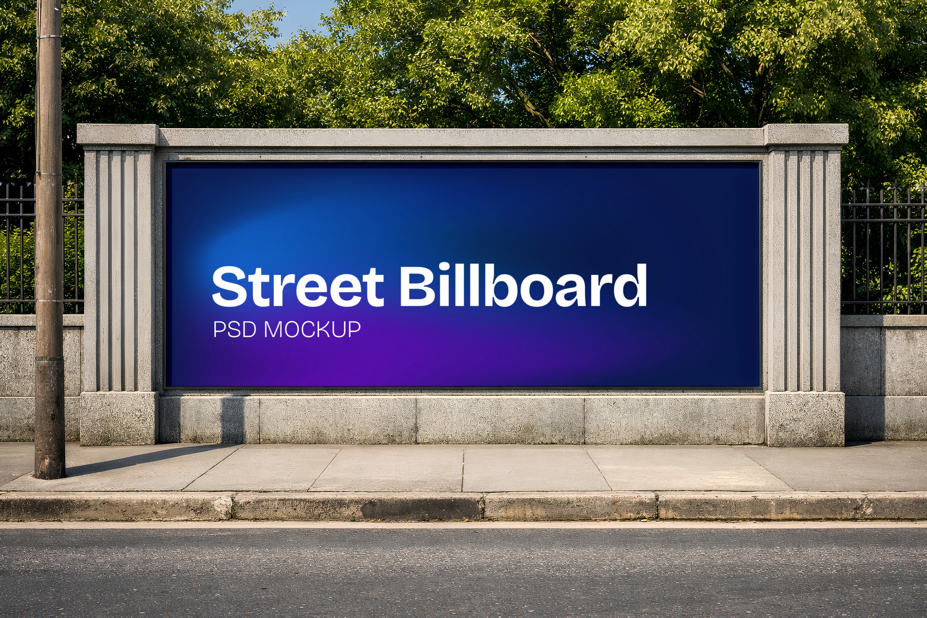 Street Wall Mockup, a Mockup by Claymoon
