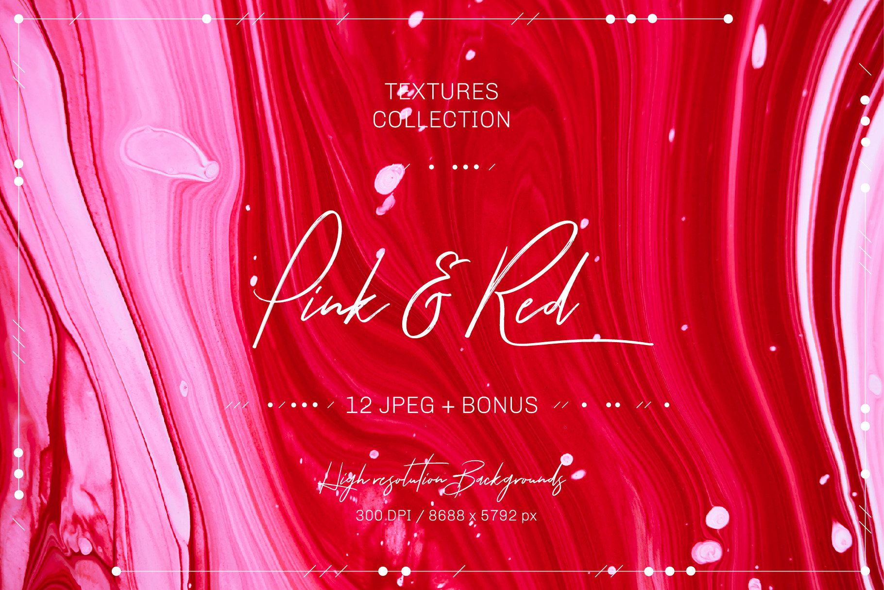 Pink & Red textures, a Texture Graphic by Mirror Flow