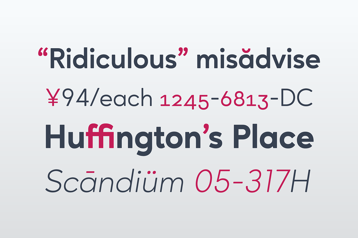 Ageo; 16 Geometric Font Family, a Sans Serif Font by Eko Bimantara
