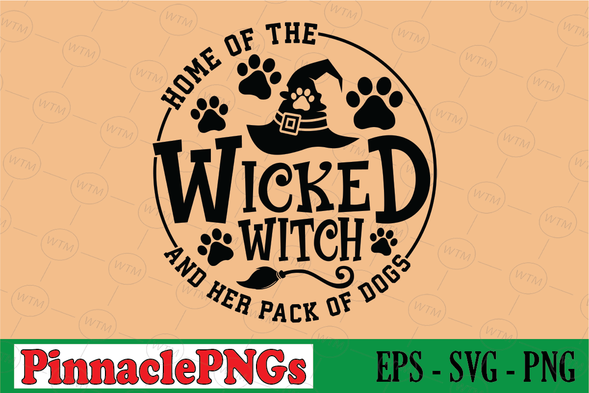 Home Of The Wicked Witch, a Seasonal Illustration by Pinnacle PNGs