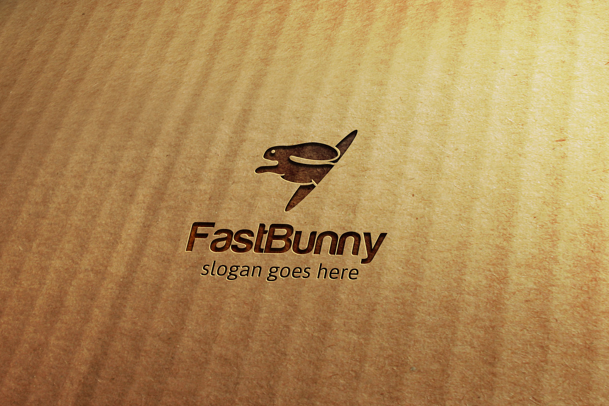 Fast Rabbit Logo, a Branding & Logo Template by GladicMonster