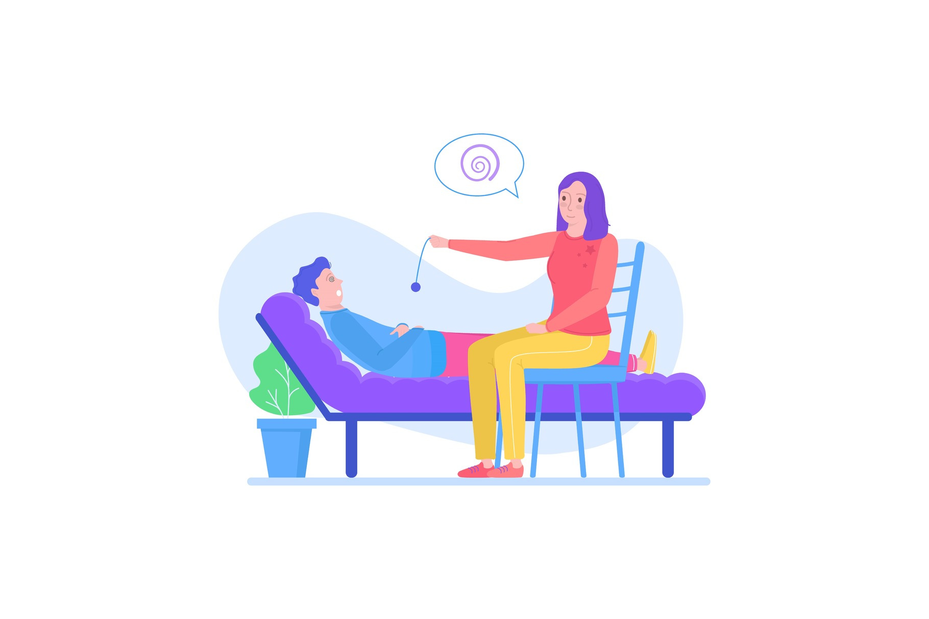 Woman character psychologist conduct, an Object Graphic by KitVector