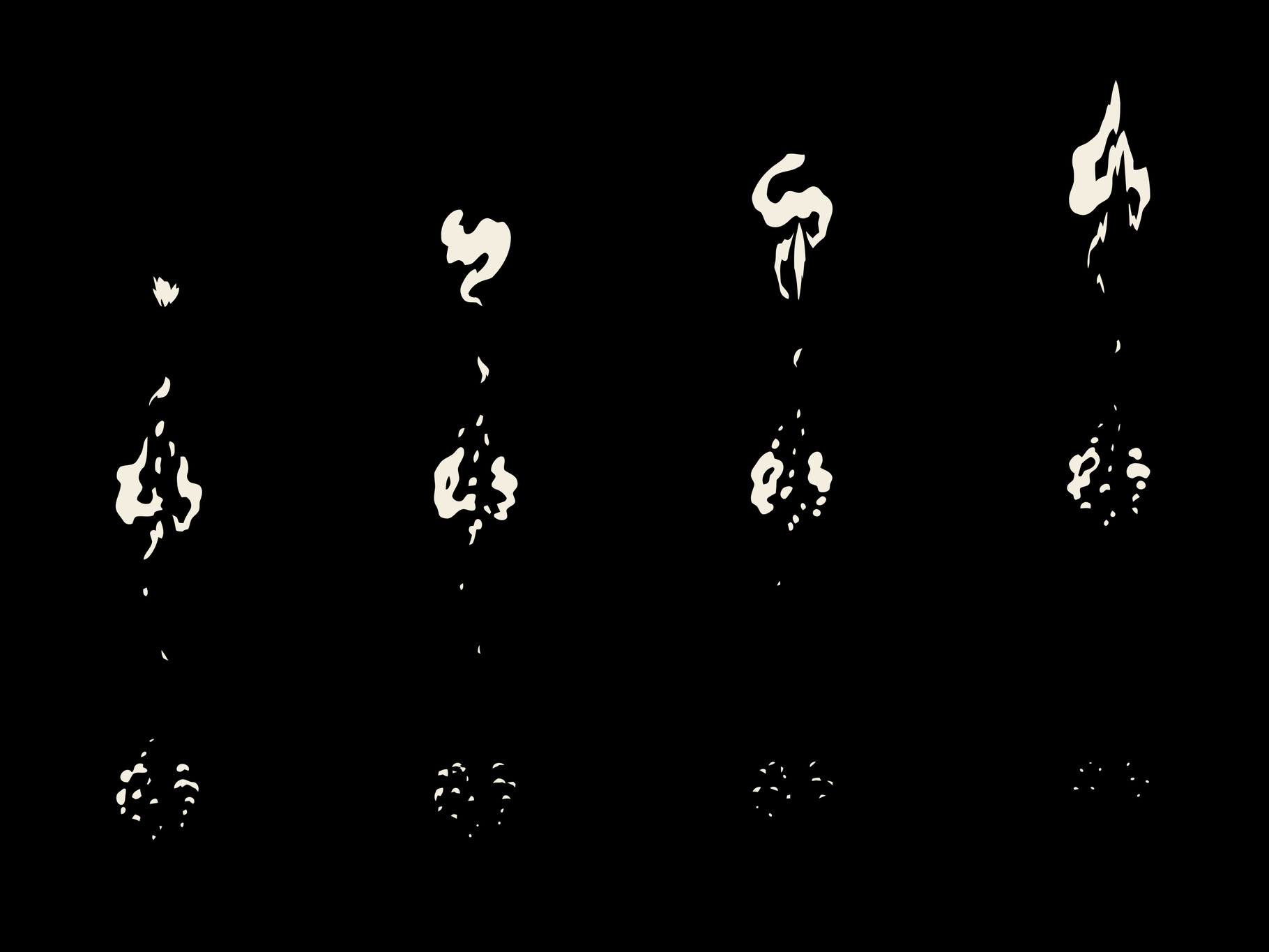 Sprite Sheets Smoke. Ready for games. | Illustrations ~ Creative Market