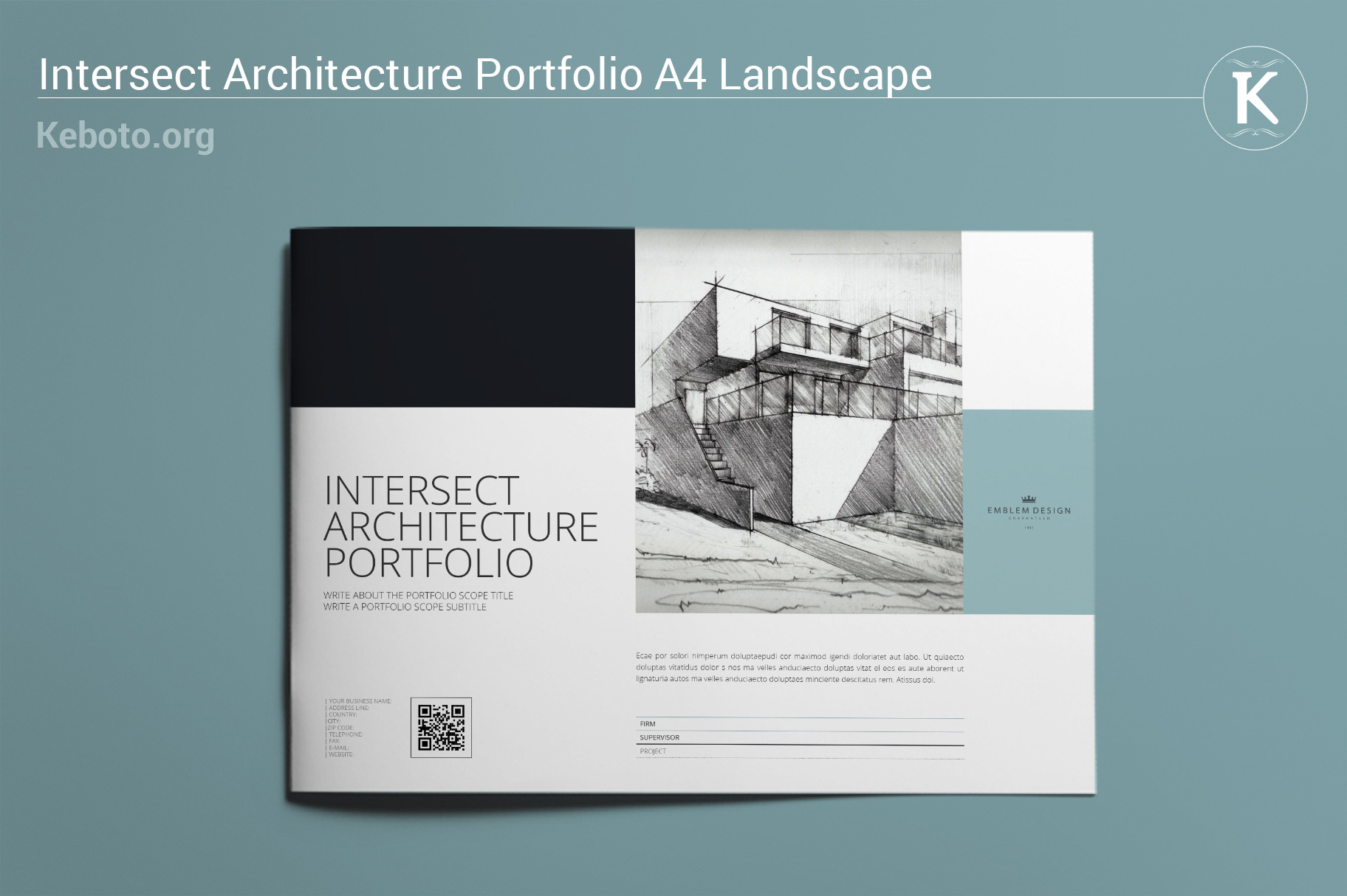 Intersect Architecture Portfolio, a Templates & Theme by Keboto