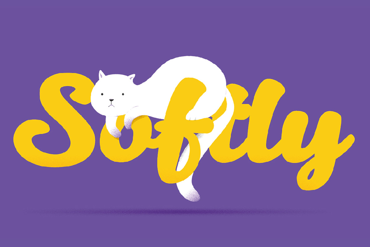 Kitten - 13 fonts, a Script Font by Zetafonts