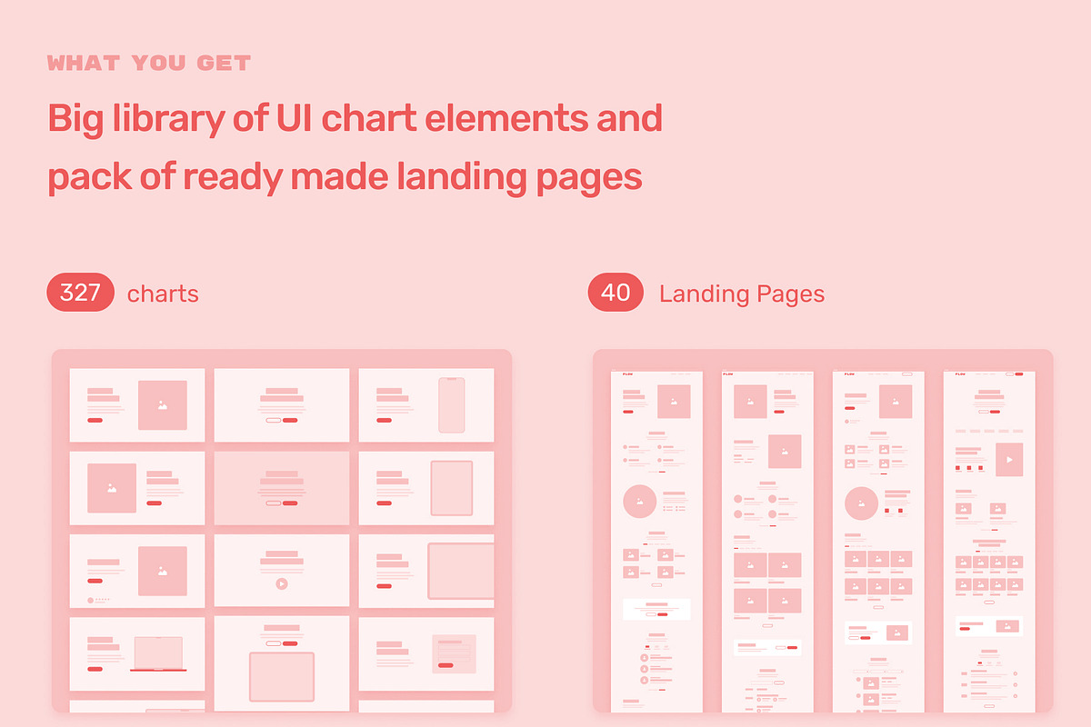 Wave Wireframe Kit, a Wireframe Template by CreativeUI