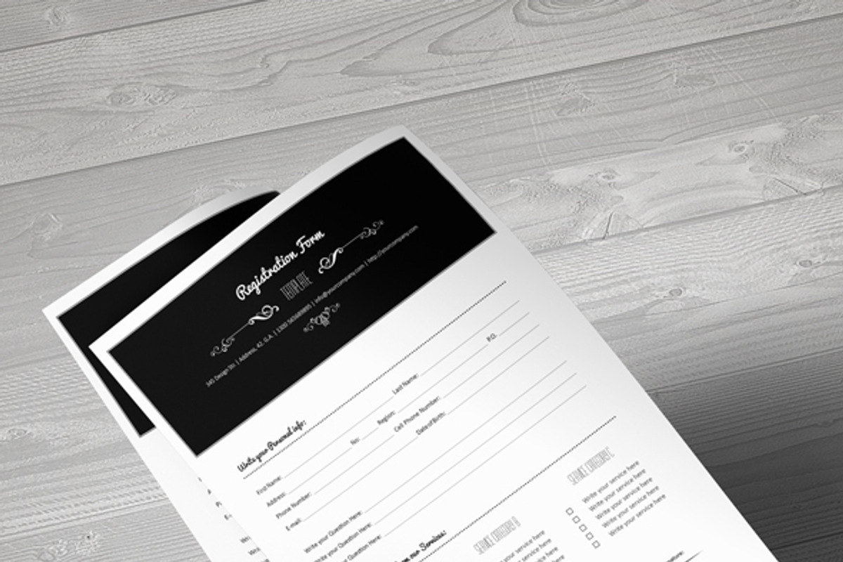 Registration Form Template v4, a Templates & Theme by Keboto