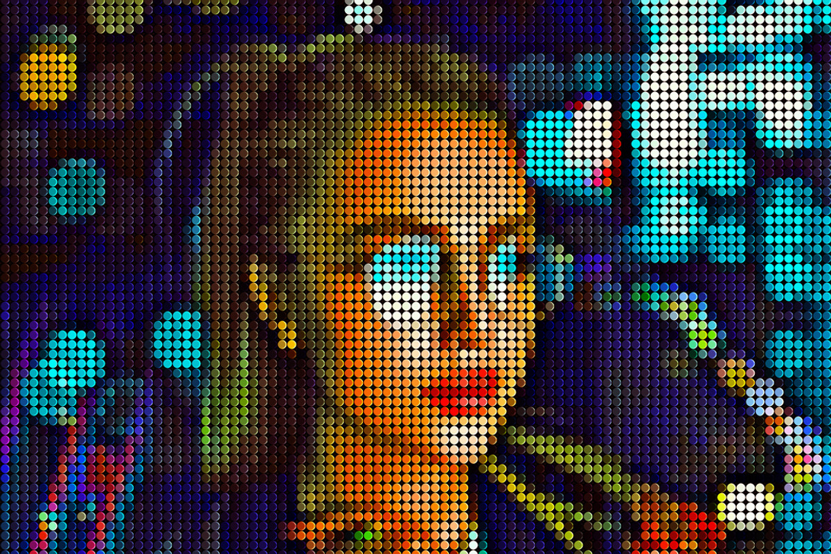 Dot Pixel Effect Photoshop Action, an Action Add-On by MRI STUDIO