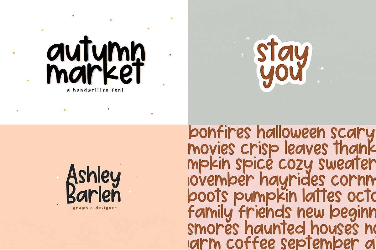 The Cute Handwriting Font Bundle, a Handwritten Font by KA Designs