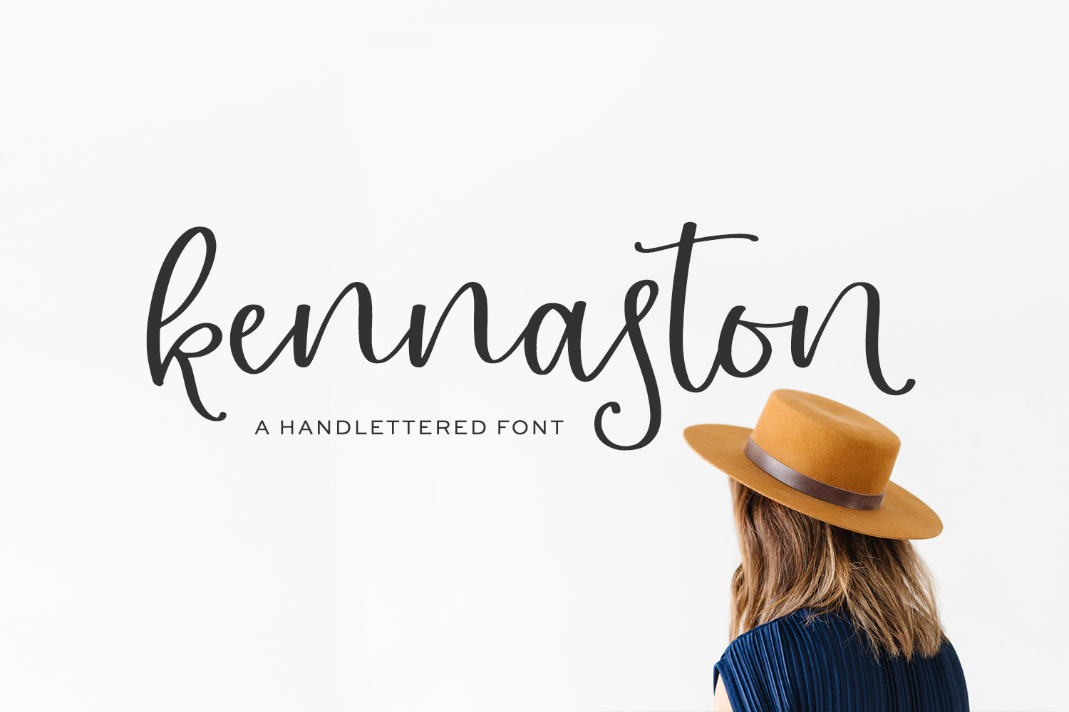 Kennaston Calligraphy Font, a Script Font by Beck McCormick