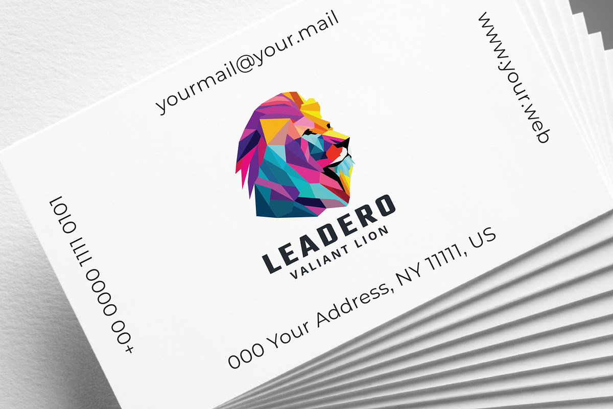 Leader Valiant Lion Logo, a Branding & Logo Template by Design_Planet