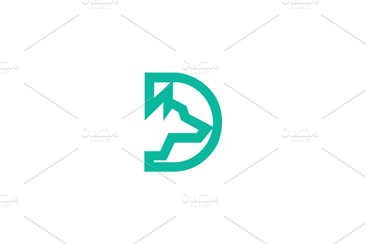 D Dog Logo, a Branding & Logo Template by Creative_Graphic | Creative ...