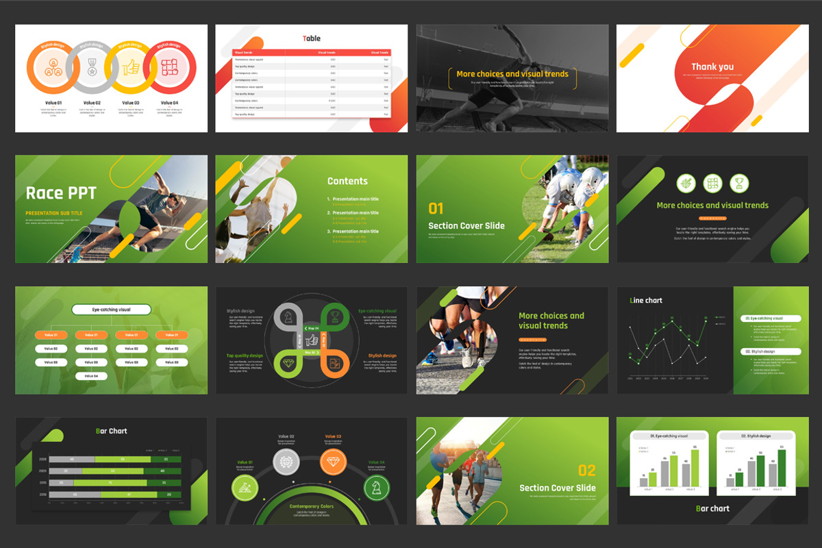 Race PPT Template