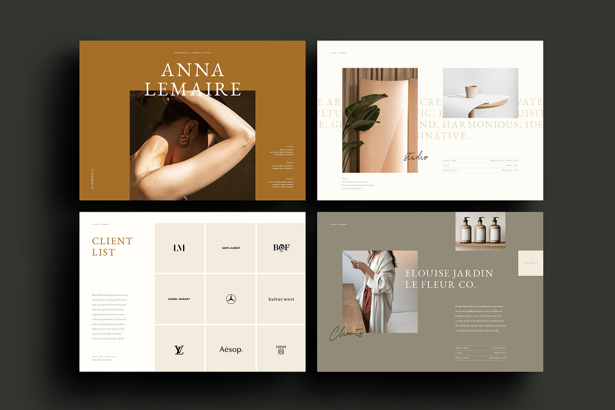 Melrose – Creative Portfolio, a Brochure Template by Studio Standard