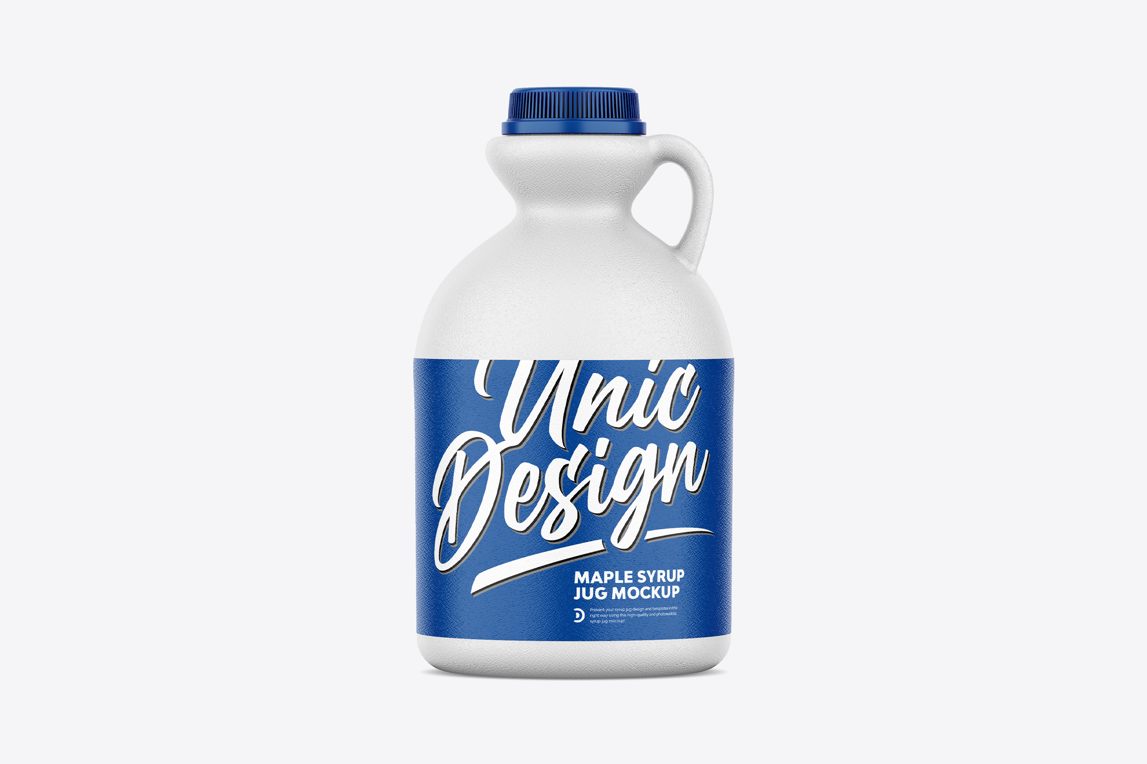 Syrup Jug Mockup, a Product Mockup by UnicDesign