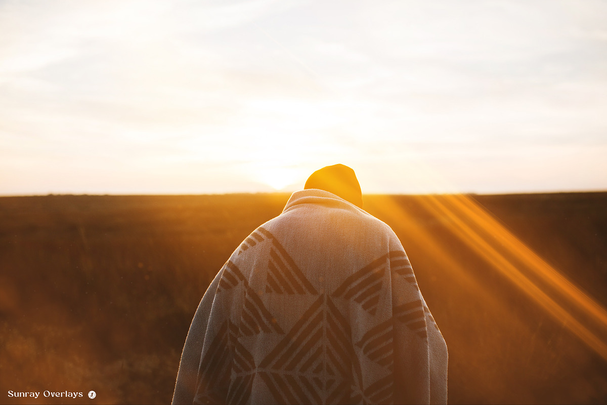 Sunray Overlays, a Texture Graphic by Freezerondigital