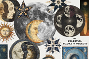 CELESTIAL Vintage Surreal Collage