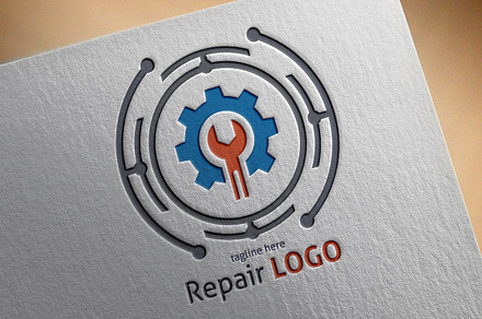 Repair Devices Logo, a Branding & Logo Template by Design_Planet