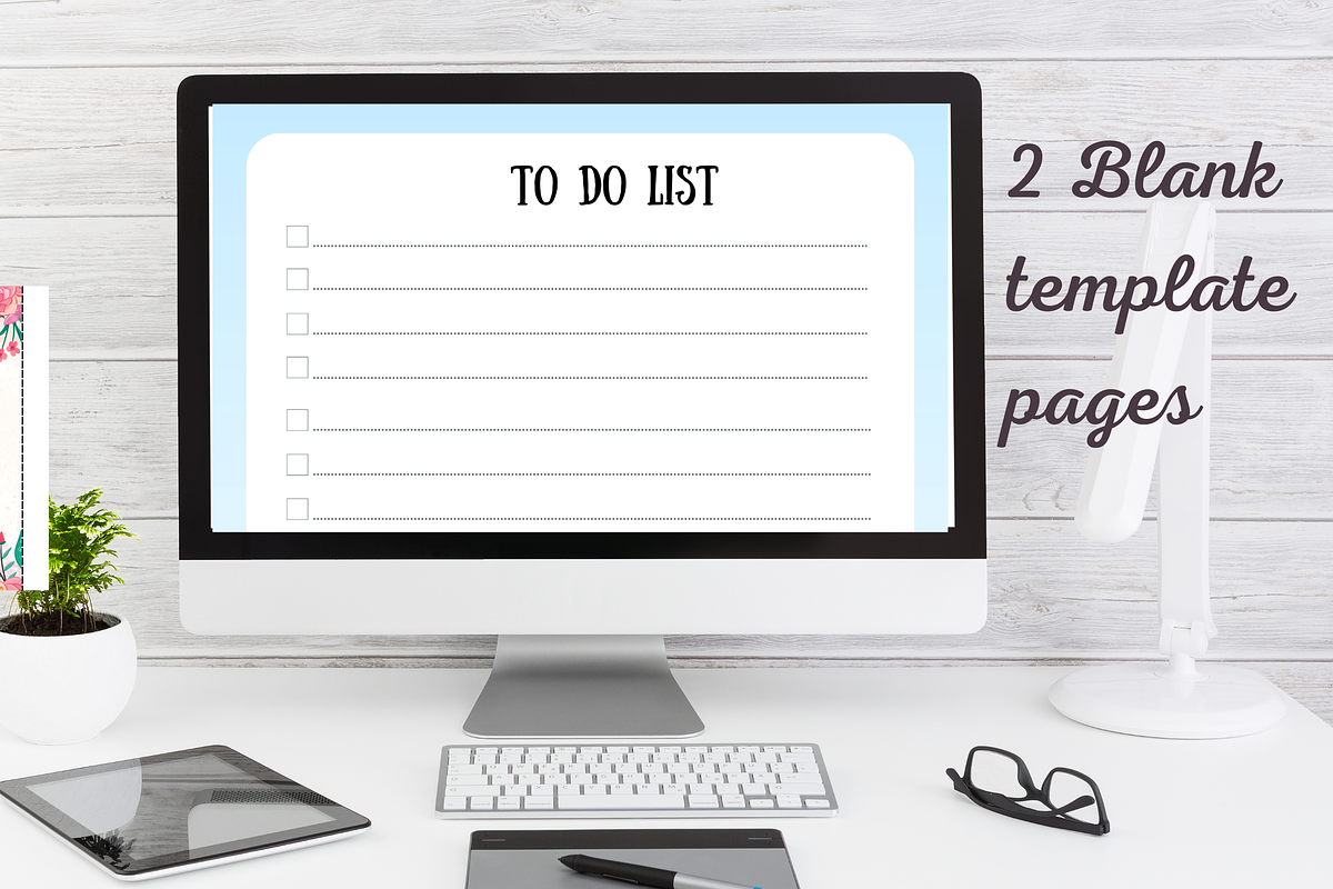 TO DO LIST PRINTABLE CANVA TEMPLATE, a Templates & Theme by Daffodil ...