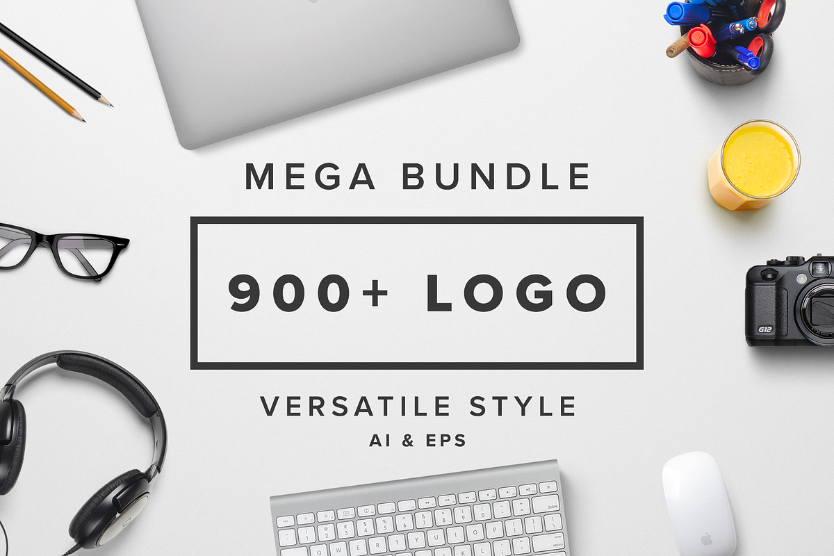 MEGA BUNDLE LOGO DESIGN, a Branding & Logo Template by GranzCreative