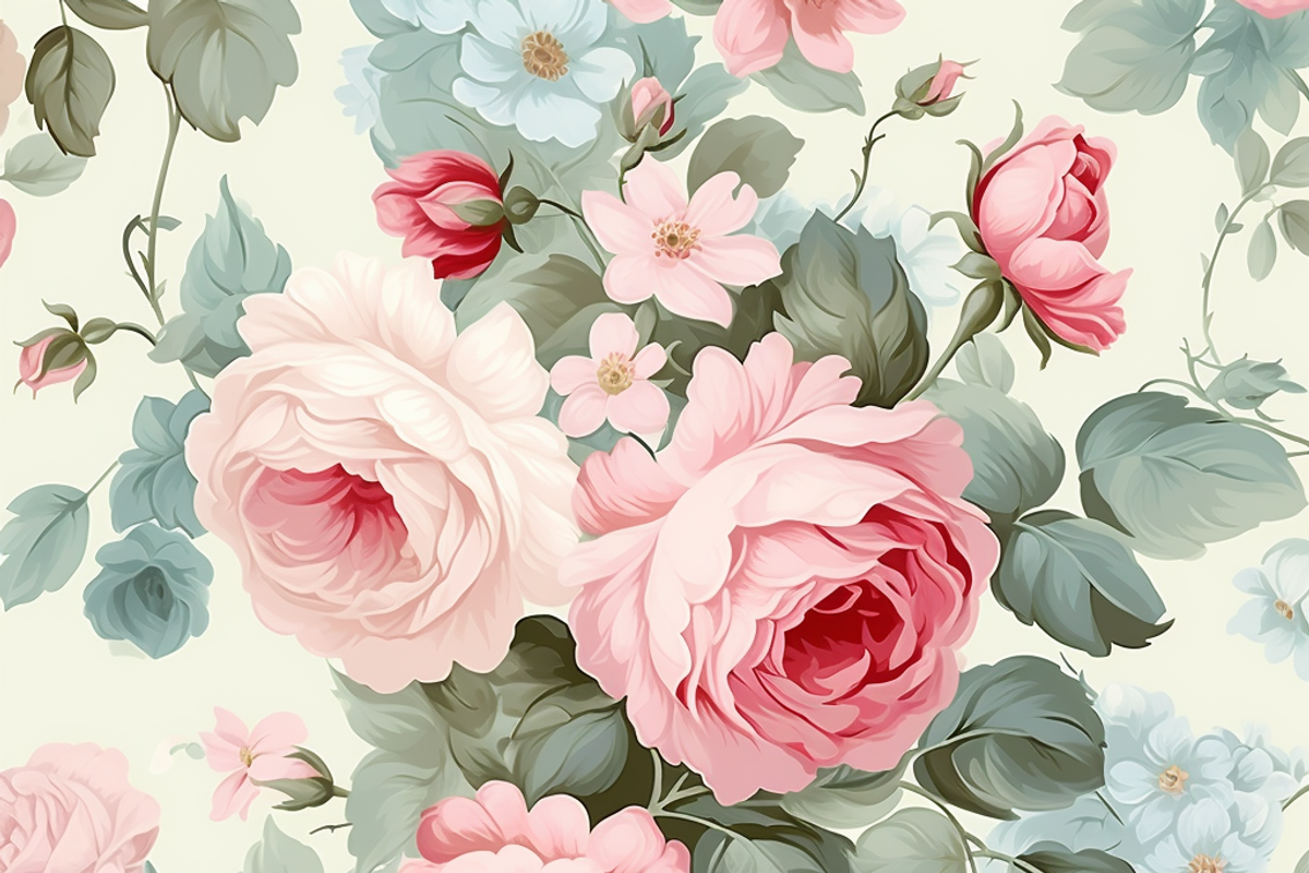 Vintage Shabby Chic Pattern