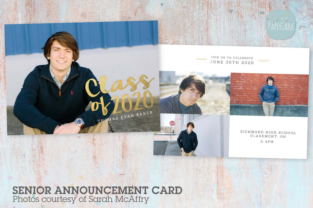 Guys Senior Graduation Card AG027, a Card Template by Paper Lark